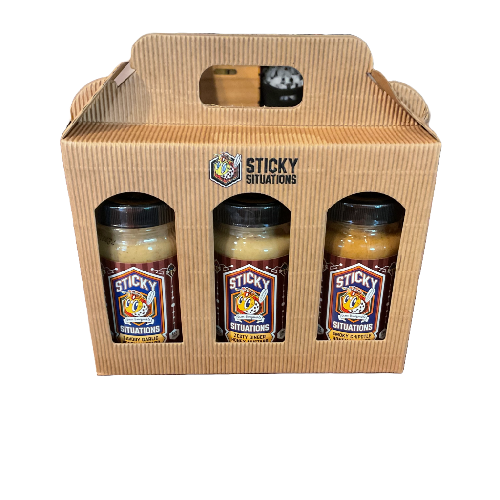 Grill Master Honey Mustard Box - Sticky Situations & Extra Virgin Oil